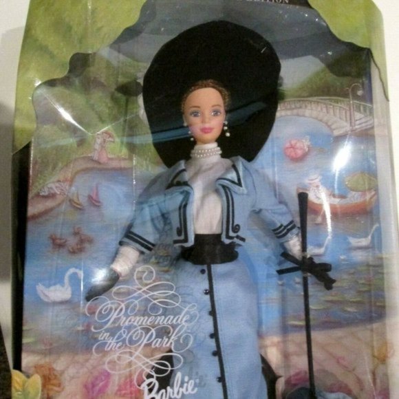 Barbie | Accents | Nib Vintage 9s Promenade In The Park Barbie Doll 997 ...